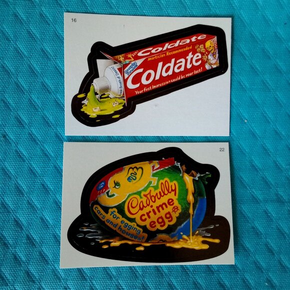 Topps | Toys | Wacky Pack Stickers2 | Poshmark